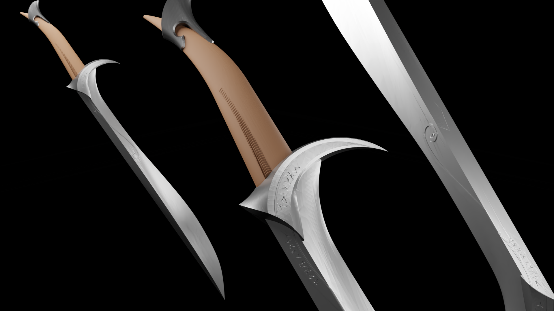 Orcrist Sword Dimensions