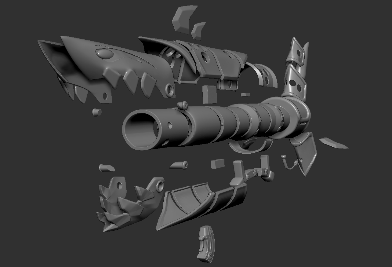 🎨 Jinx Fishbones Bazooka - League of Legends Cosplay - LOL 3D print ...