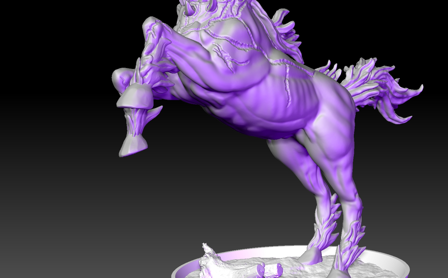 🎲 Headless Mule - Tabletop - RPG BoardGame 3D print model・ 3D File for ...