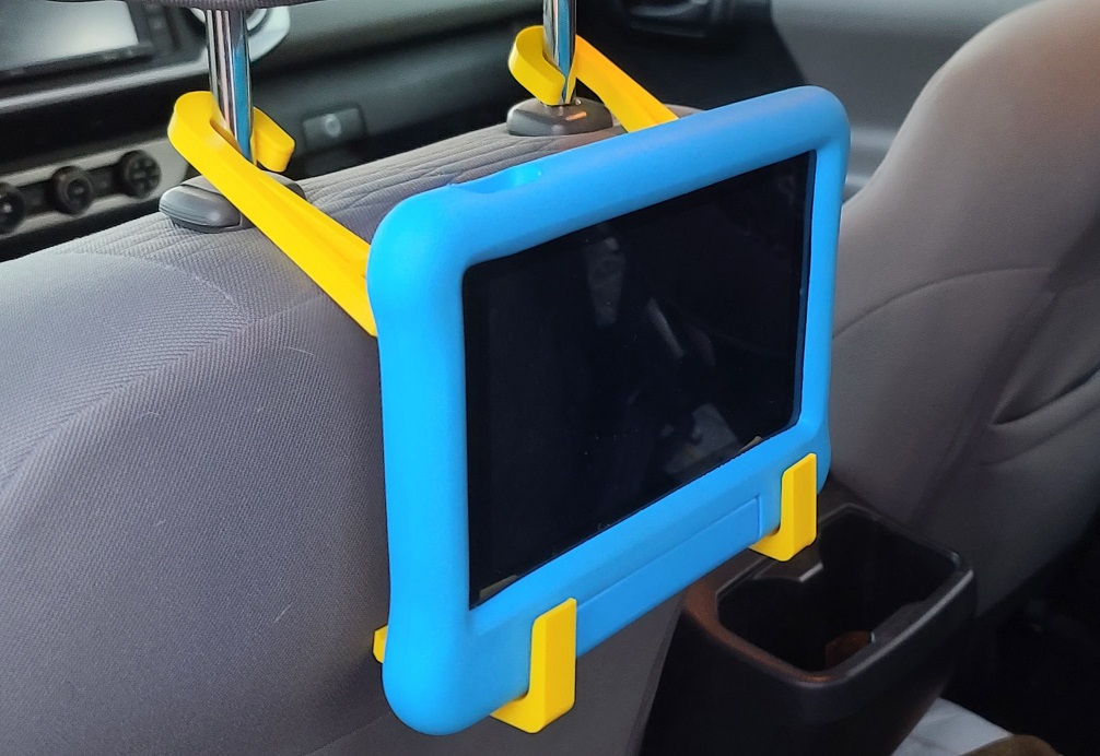 🔥 Nintendo Switch, Tablet (iPad, Amazon Fire 7) Car Headrest Mount・ STL ...