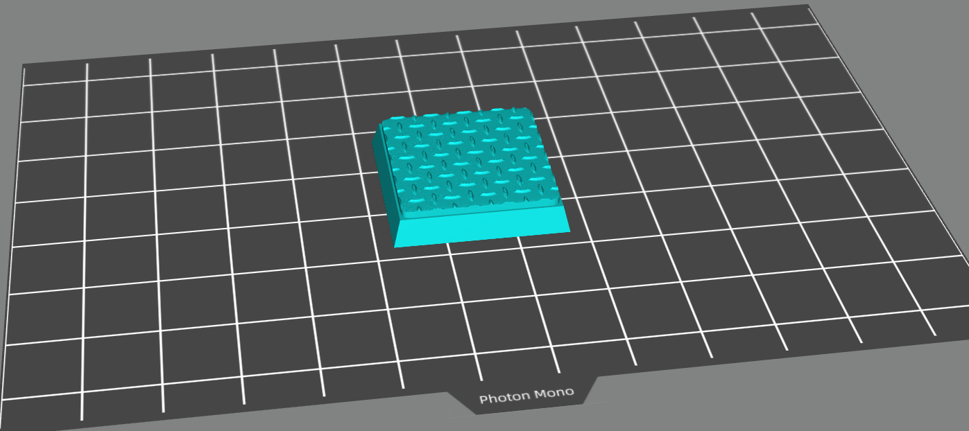 🟪 generic 25mm + 32mm square base with metal plate top + hollow botton ...