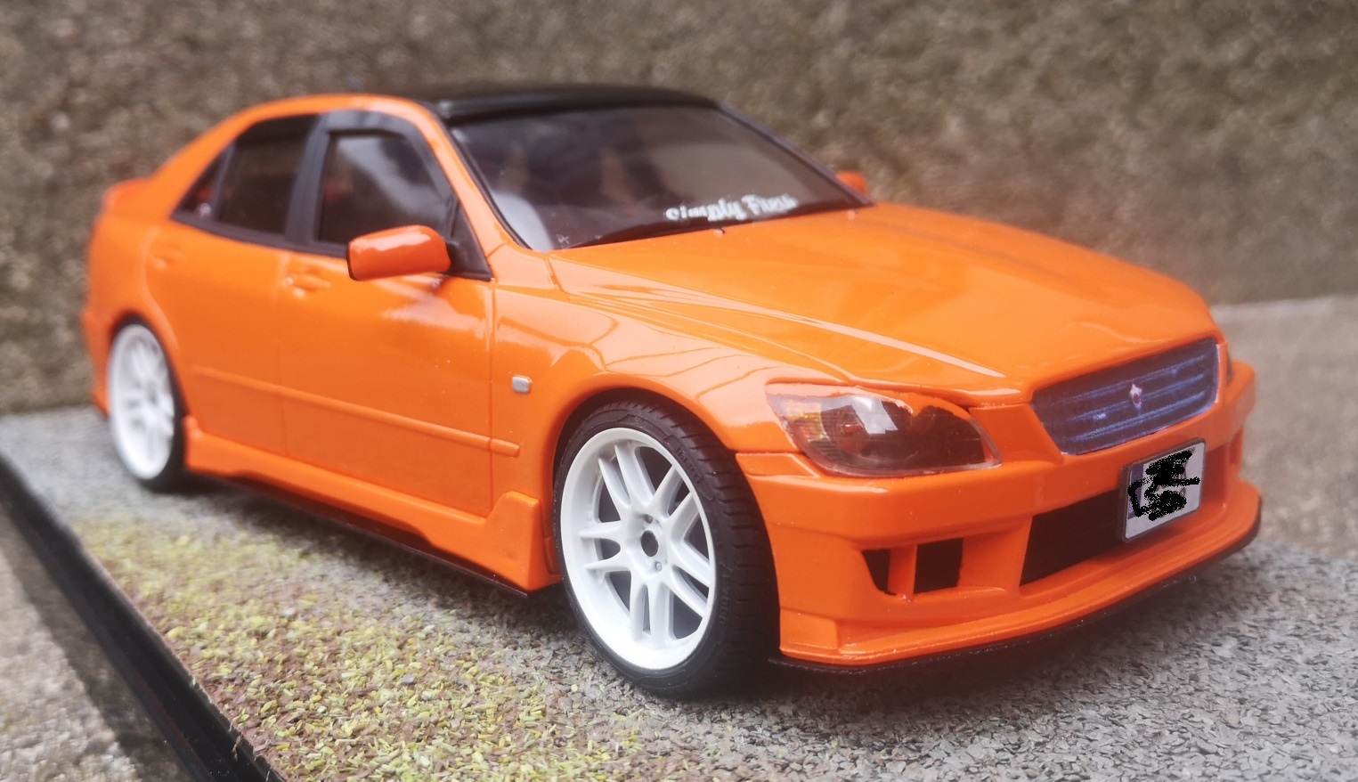 👽 VERTEX FRONT BUMPER for 1:24 ALTEZZA / LEXUS・ STL File for ・Cults