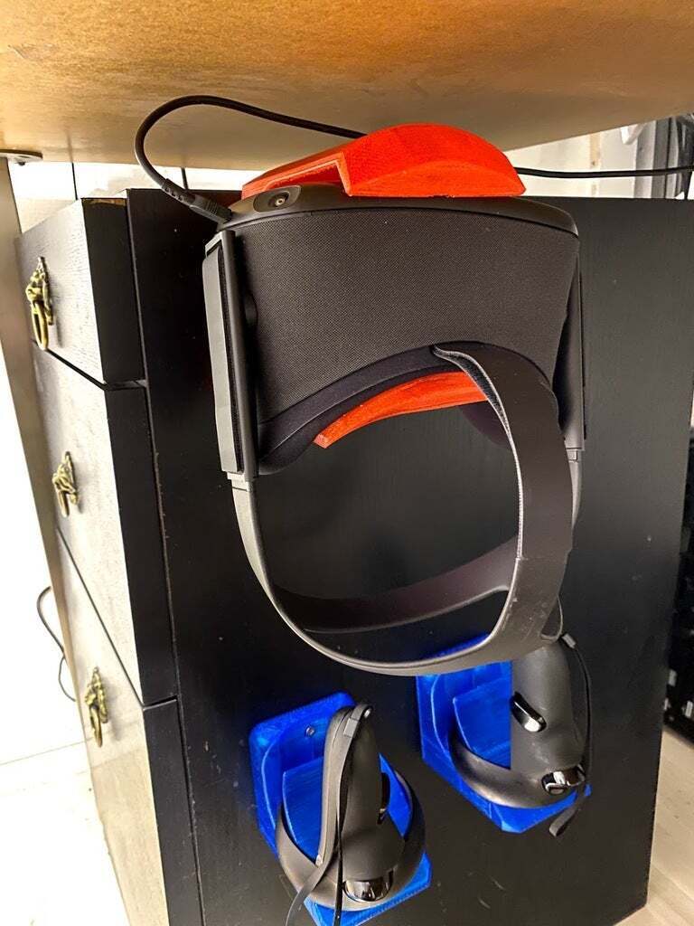 Free STL file OCULUS QUEST WALL HANGER GEN2020 🎮 (GCODE)・3D print model ...