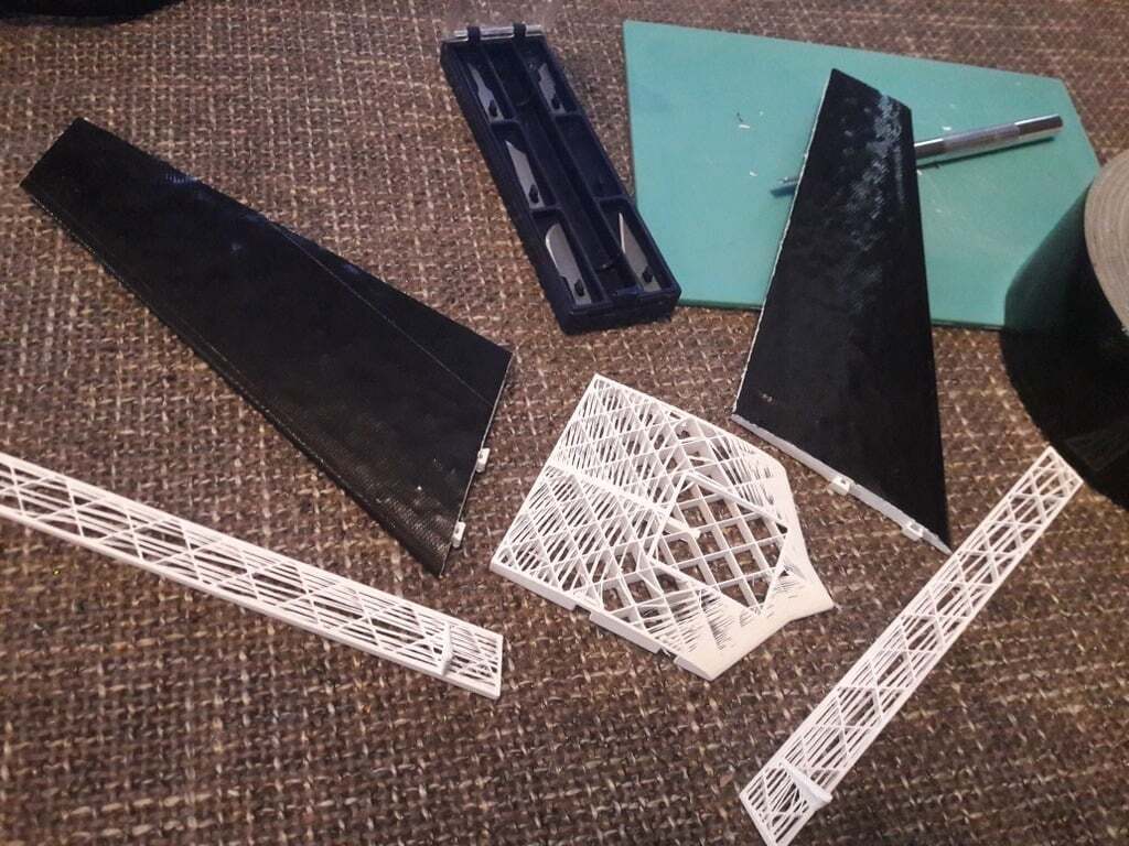 3D print Micro Flying Wing for V911/F949 receiver bricks・Cults