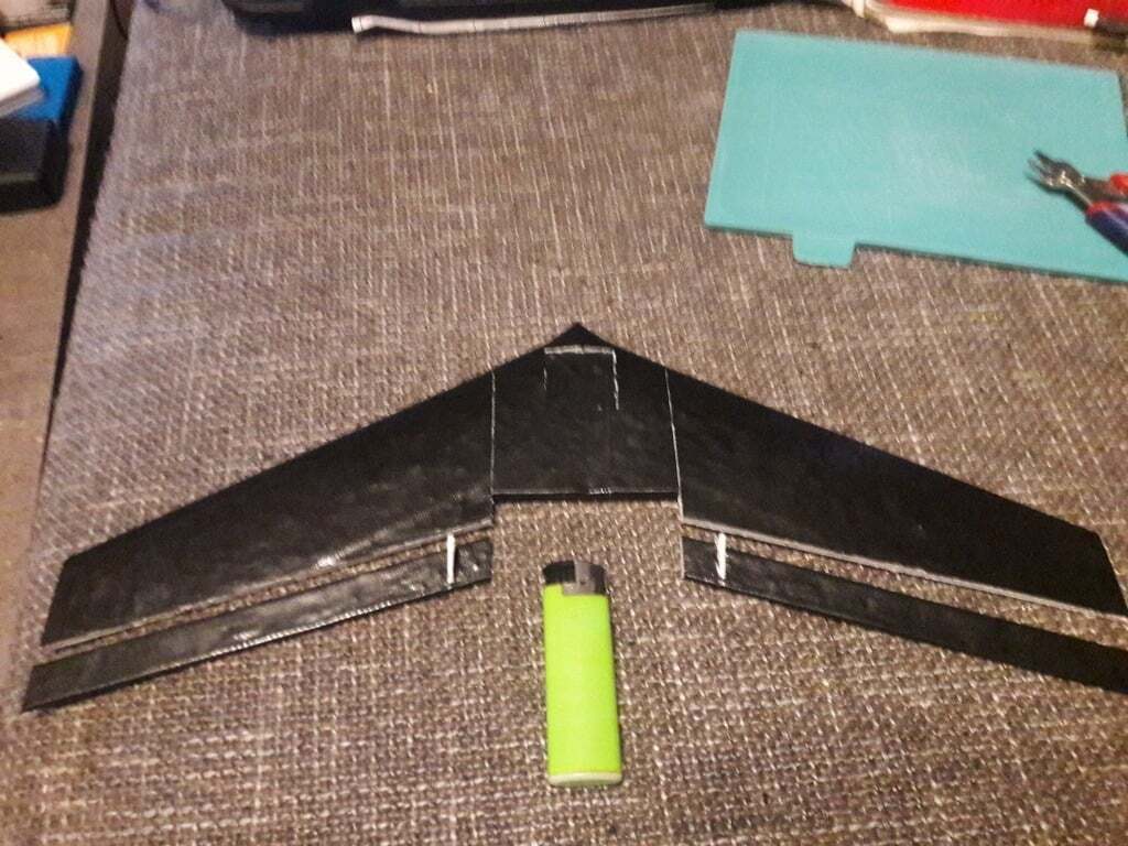 3D print Micro Flying Wing for V911/F949 receiver bricks・Cults