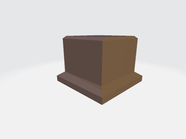 🏆 Trophy base・Free STL File for ・Cults