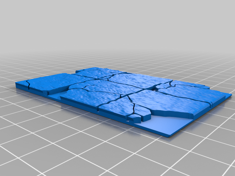 ⚔ A bunch of frozen horror tiles・Free 3D File for ・Cults