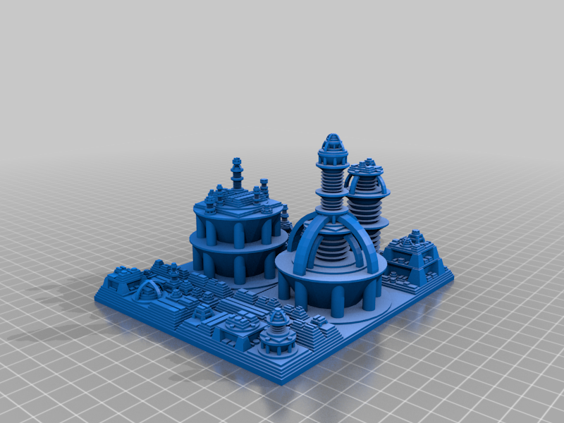 Free STL file Fish tank city for small fisnsh 🐠 ・3D print model to ...