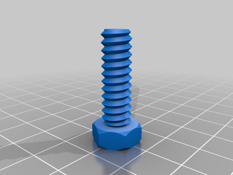 Free STL file MnutB | Nut, Bolt, Washer and Threaded Rod Factory 🔩 ・3D ...