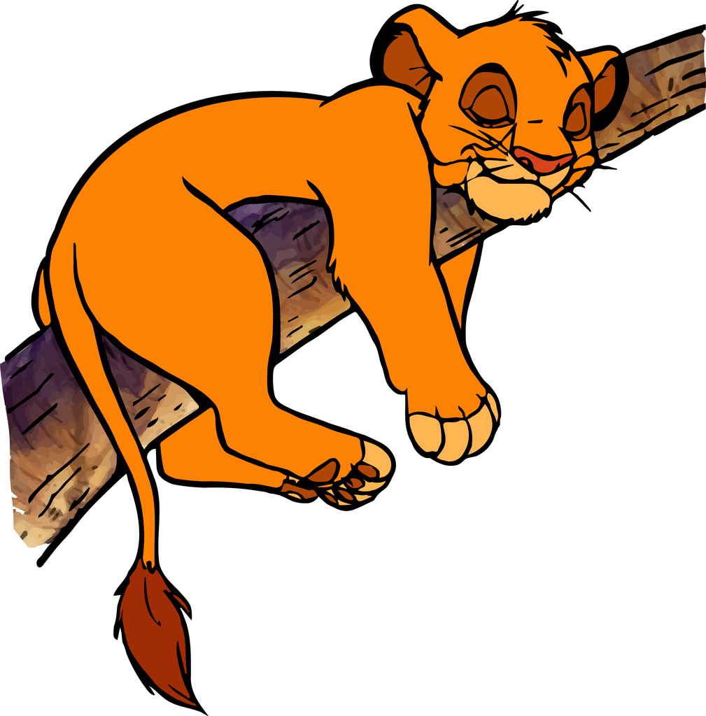 Archivo 3D gratuito Simba durmiente - Bajorrelieve león rey personalizable 🗿 ・Objeto para ...