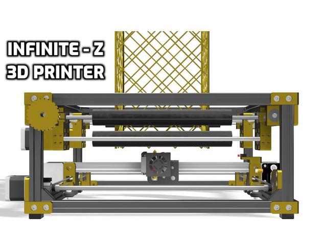🖨️ "Infinite" Z Axis 3D Printer (TTM)・Free STL File for ・Cults