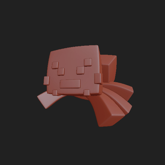 STL file Stylized Minecraft Spider Keychain 🕷️ ・3D print model to ...