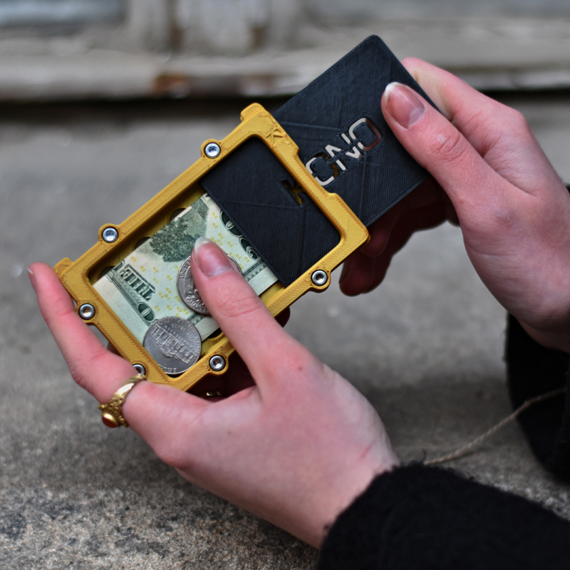 STL file F33 - minimalistic 3D printed wallet 👗 ・Template to download ...