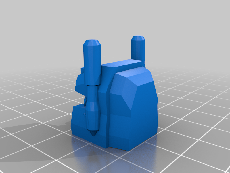 Free 3D file Necrotitan Head for Microplex 🧸 ・3D print object to ...