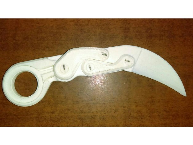 Free STL file Morphing_Karambit_v1_fang_folding_knife 🎨 ・3D printable ...