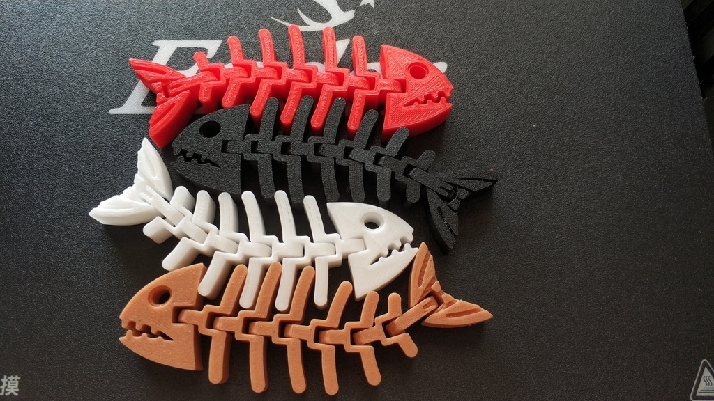 3D printing Fish Fossilz・Cults