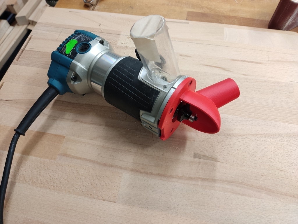 🌬️ Makita RT0700 Katsu baseplate with dust collector v2 no support・Free ...