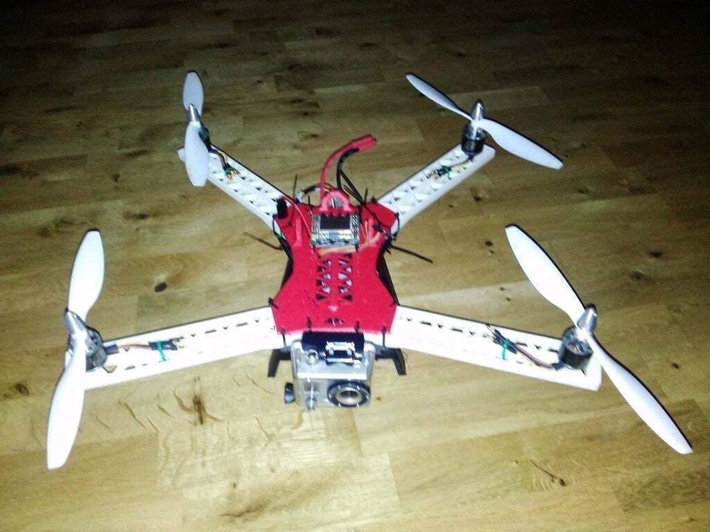 Free STL file Quadcopter - Fearless 🚁 ・3D printing design to download・Cults