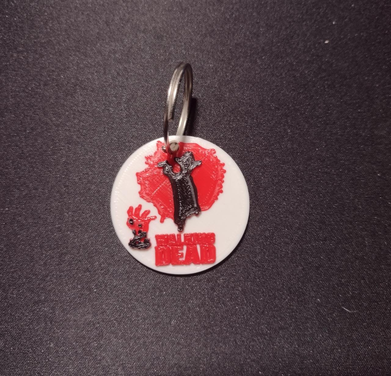 STL file keychain walking dead 🗝️ ・Model to download and 3D print・Cults