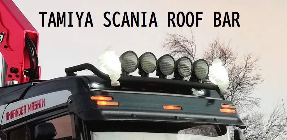 STL file TAMIYA Scania Roof Bar - Type A 🚗 ・3D print object to download ...