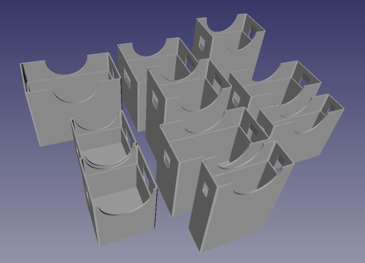 Free STL file Boxes with dividers (MTG, Cards, dice, etc.) 🃏 ・Object to ...