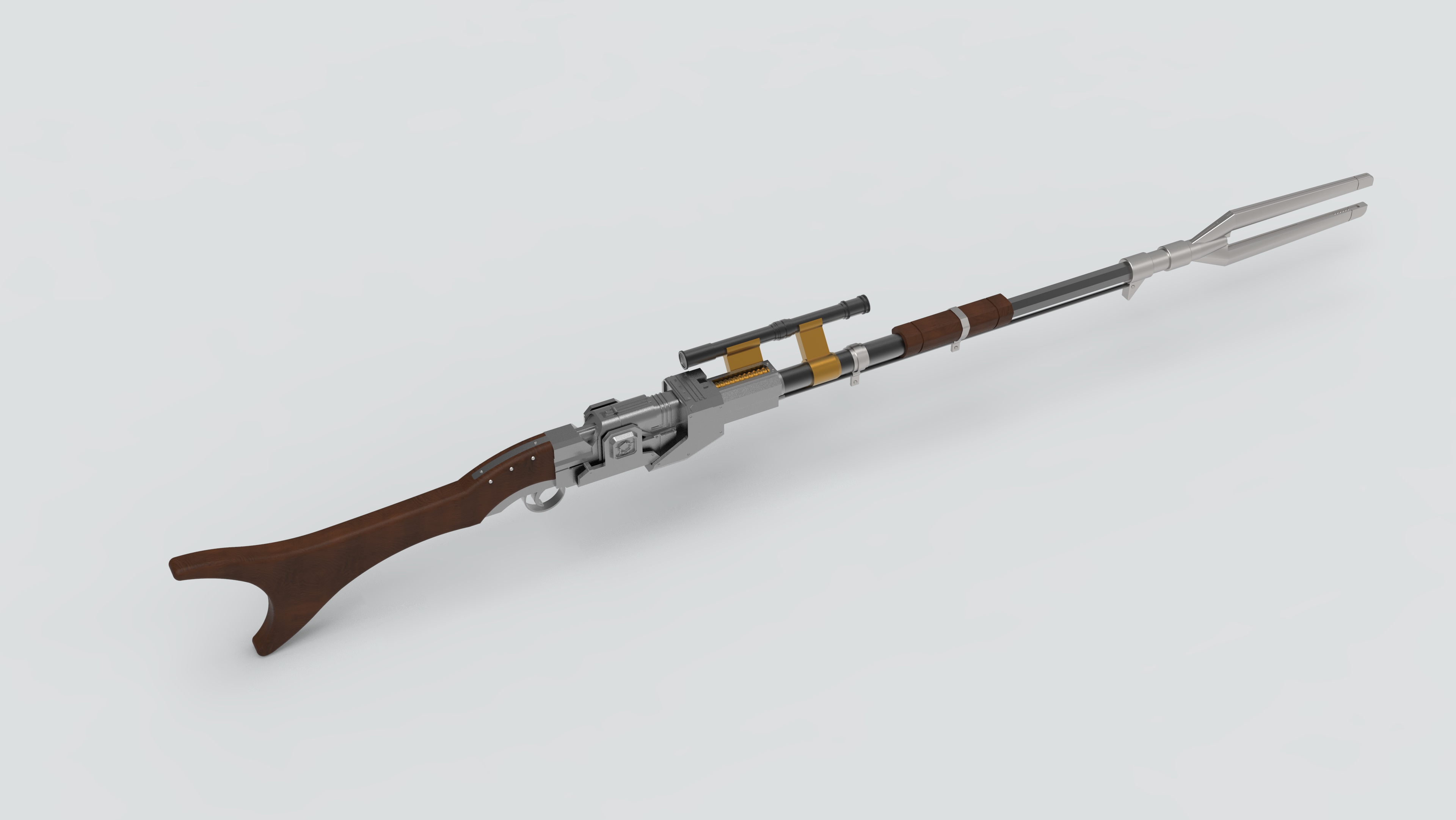 MANDALORIAN PULSE RIFLE・ 3D File for ・Cults