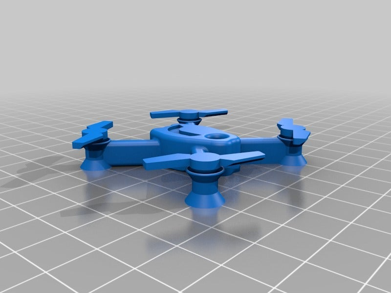 🗝️ The Mini Drone Keychain・Free STL File for ・Cults