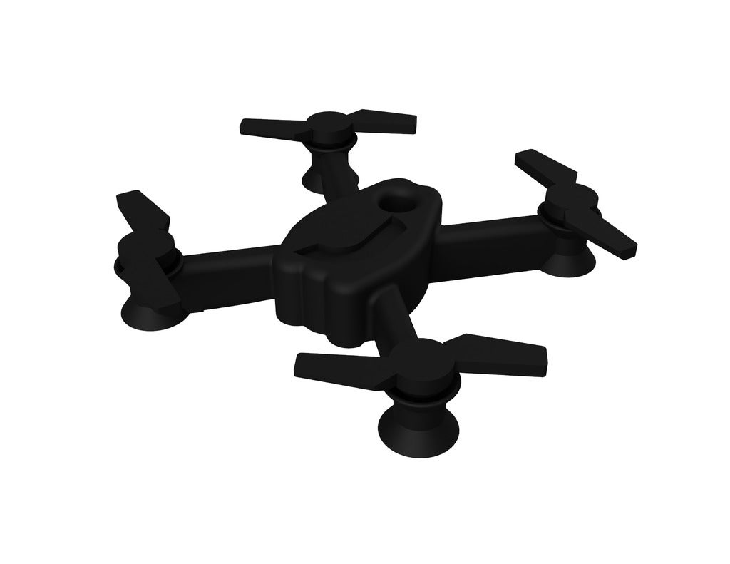 🗝️ The Mini Drone Keychain・Free STL File for ・Cults