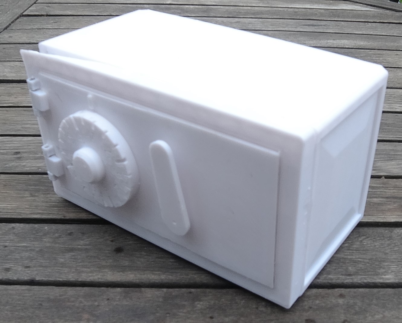 Free STL file Piggy bank safe 🏦 ・3D printer model to download・Cults