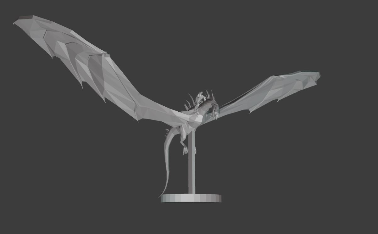 🎲 Winged beast - Nazgûl・ STL File for ・Cults