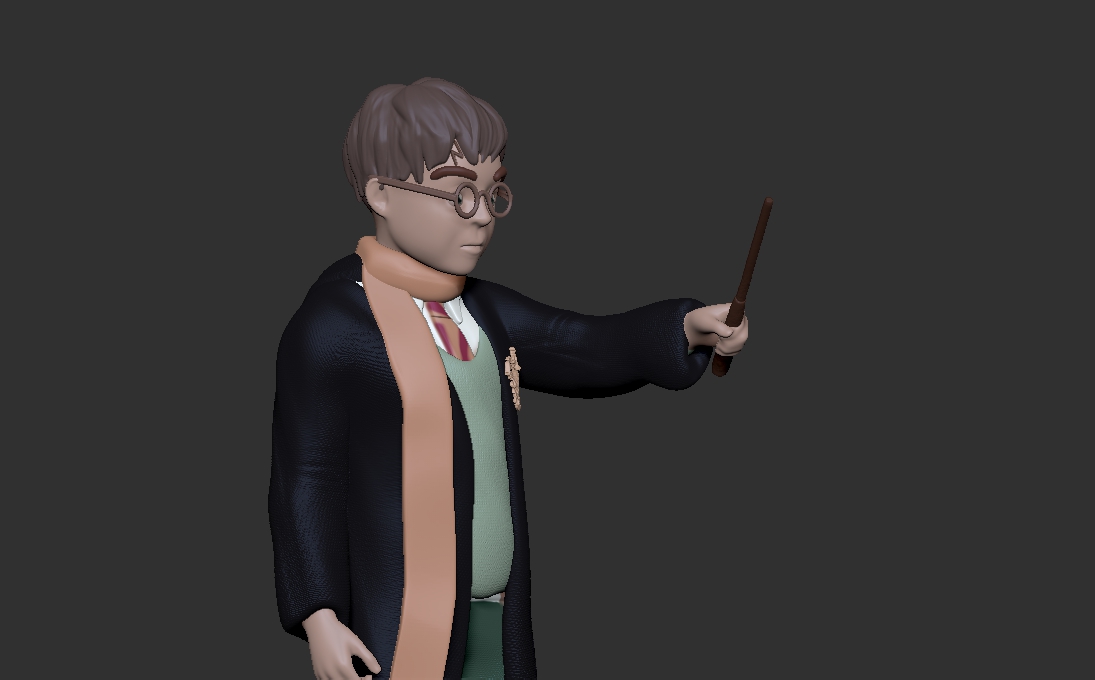 STL file Harry potter 3d model 🎬 (OBJ)・3D printing template to download ...