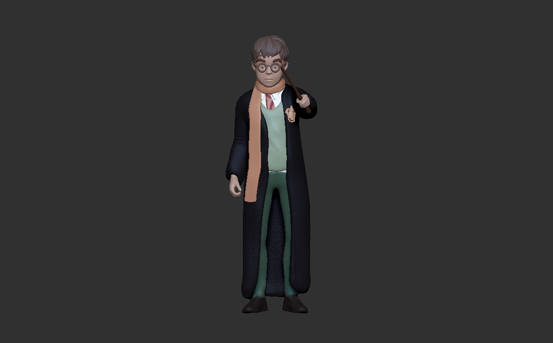 STL file Harry potter 3d model 🎬 (OBJ)・3D printing template to download ...