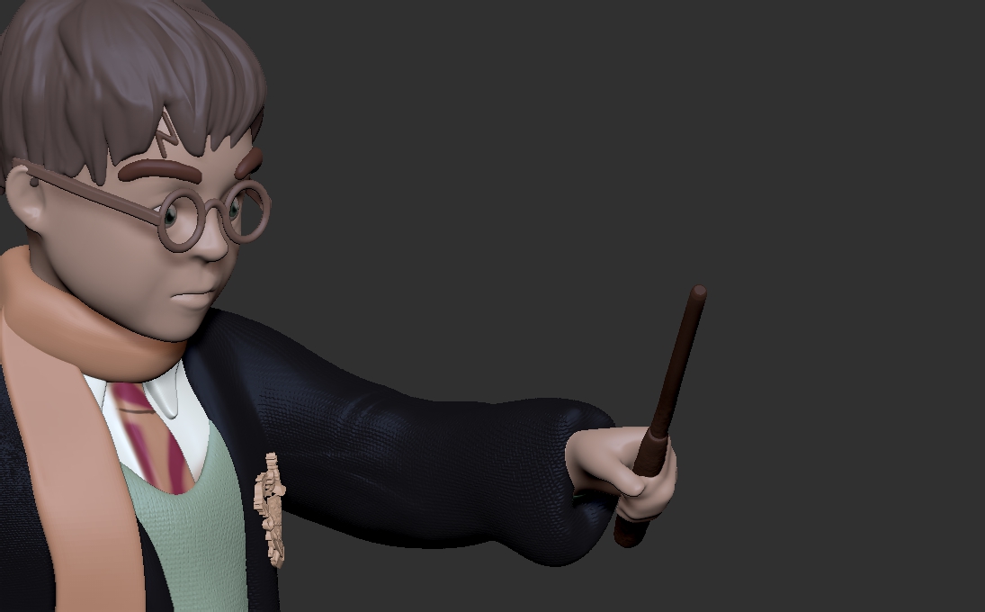 STL file Harry potter 3d model 🎬 (OBJ)・3D printing template to download ...