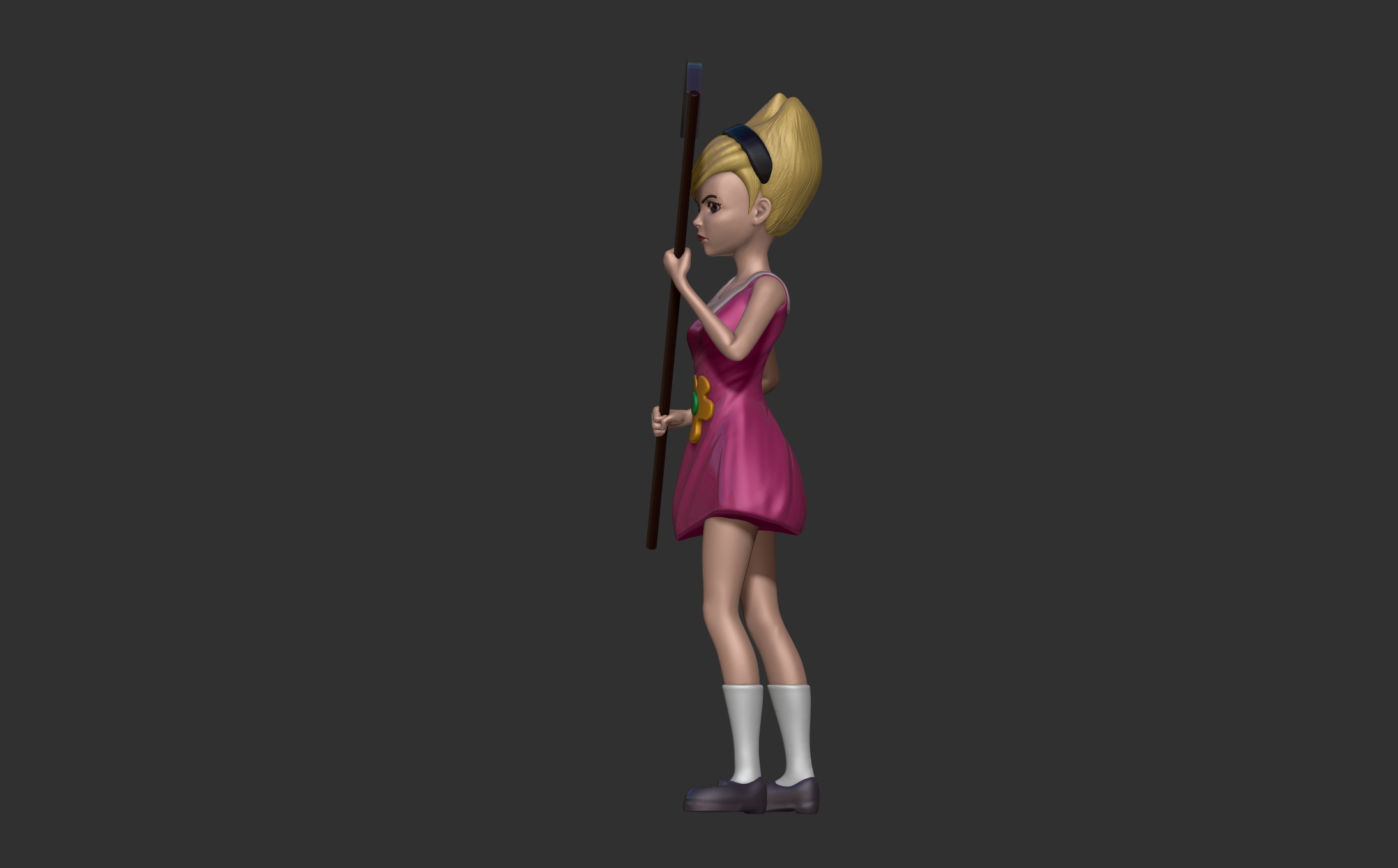 STL file Mandy the Grim Reaper 👧 (OBJ)・3D printer design to download・Cults