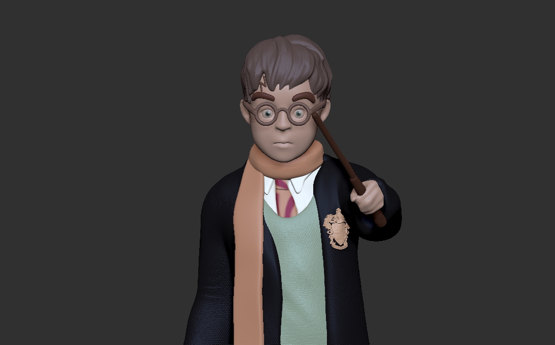 STL file Harry potter 3d model 🎬 (OBJ)・3D printing template to download ...