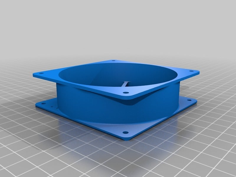 STL file Fan 90mm high flow 🖥️ ・Model to download and 3D print・Cults