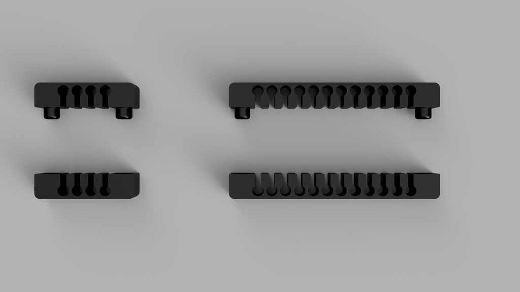 🔌 cable comb・Free STL File for ・Cults