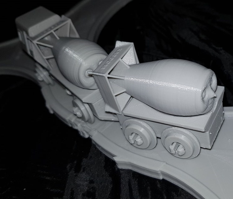 Free STL file Kaboom the Bomb with Engine and Carriage 💣 ・3D printable ...