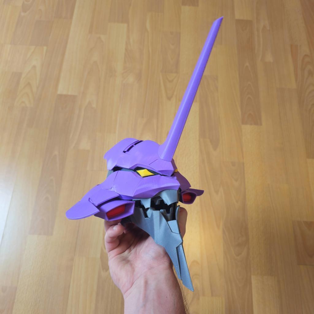 👤 Busto con cabeza de la unidad EVA 01 de Neon Genesis Evangelion・Archivo STL Gratis para ...