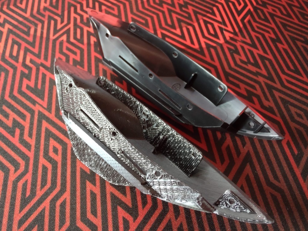 🐁 Asus ROG Spatha X custom finger rest・Free 3D File for ・Cults