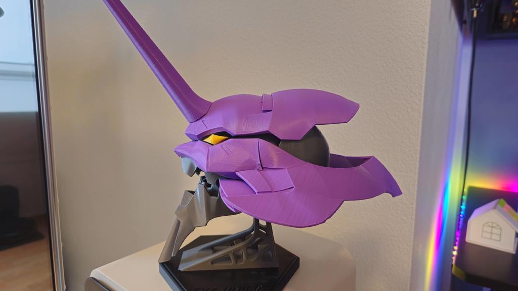 👤 EVA Unit 01 Head Bust from Neon Genesis Evangelion・Free STL File for ...