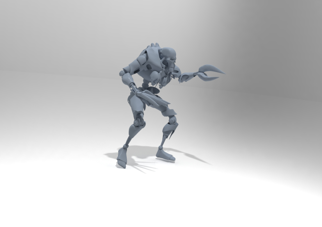 STL file Warhammer 40k Mini Cyber-skeleton ⚔ (OBJ)・3D print object to ...