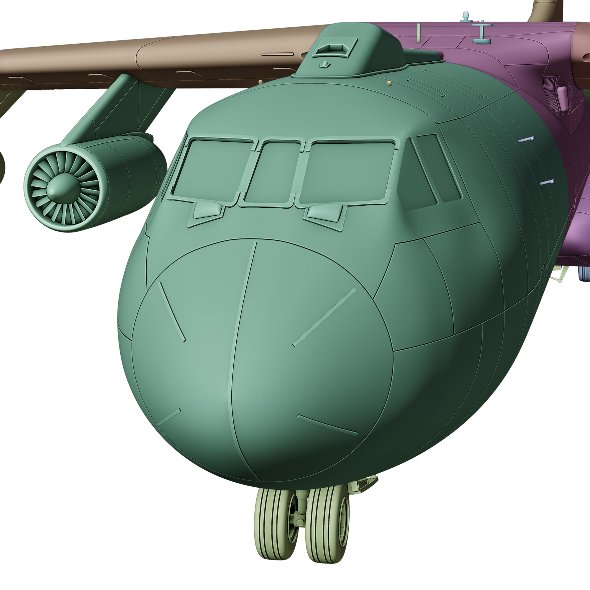 3D file Lockheed C 141 B Starlifter 🛩️ ・Template to download and 3D ...