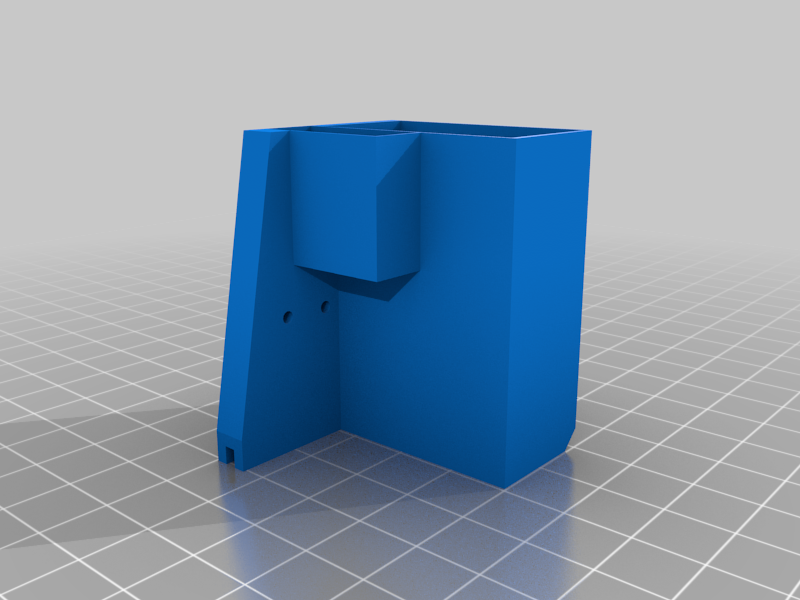 Free 3D file Tronxy X5S hot end carriage keystone mount 🥵 ・3D printing ...