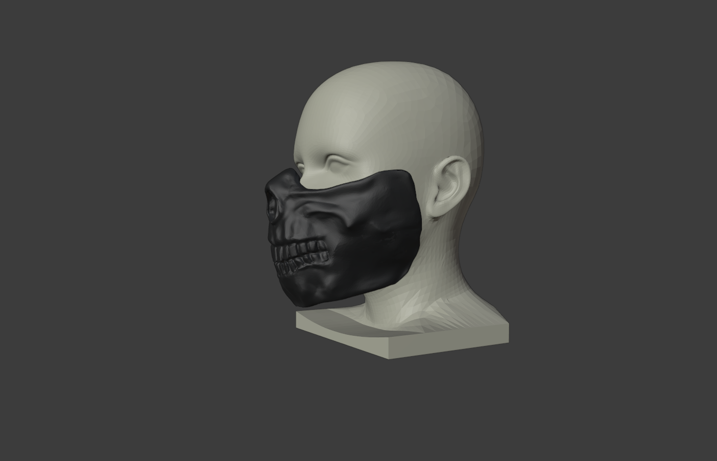 STL file Forever Purge Movie 2021 Scull Mask - STL File. 3 versions - 2 ...