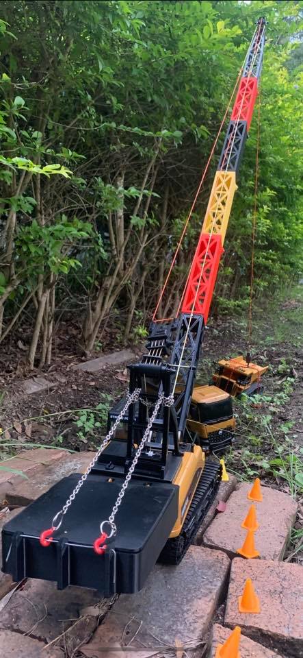🏗️ Huina 1572 Crane Boom Extension・ STL File for ・Cults