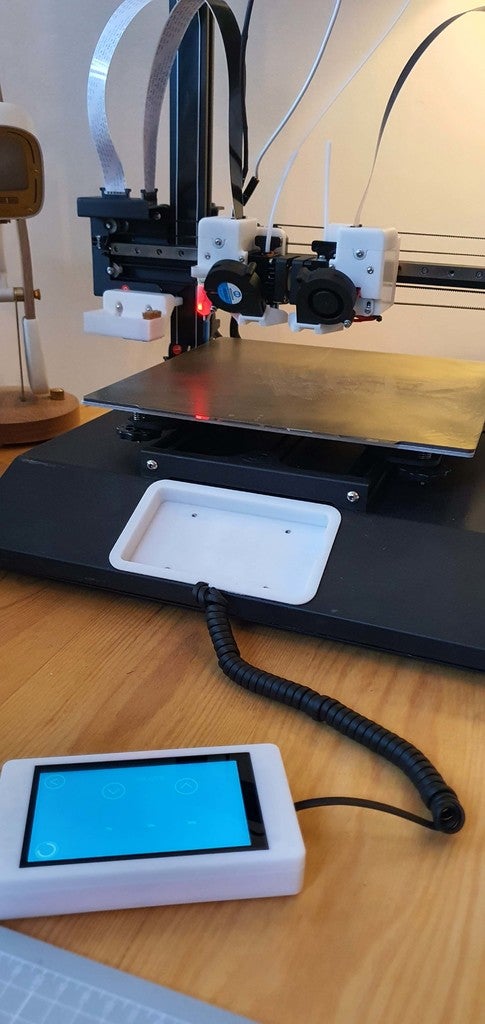 STL-Datei MKS H43 Screen and Mount 🔧 kostenlos・Vorlage für den 3D-Druck zum herunterladen・Cults