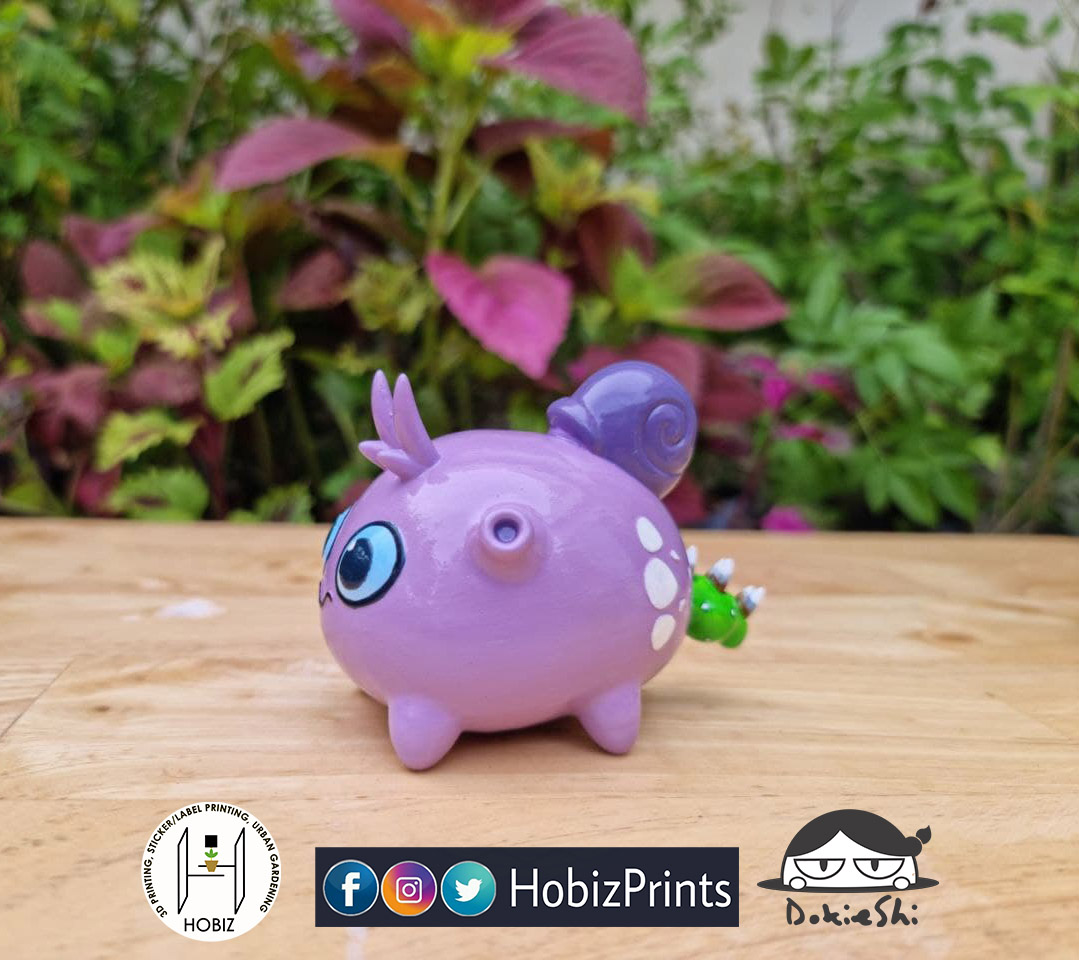 3D printable AXIE INFINITY 3D FAN ART REPTILE TERMINATOR • made with ...