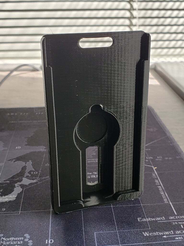 📛 Badge Holder with RSA Token Slot (2 Cards, 1 Token)・Free STL File for ...