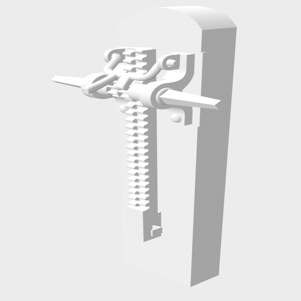🔒 Canal Lock Gates and Paddles・Free STL File for ・Cults